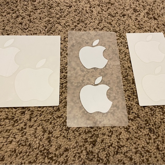 Apple | Cell Phones & Accessories | Apple Logo Brand Stickers 6 Total ...